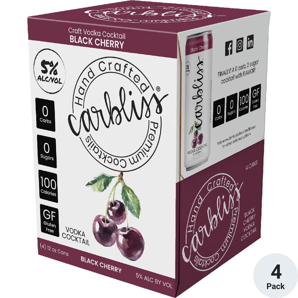 Carbliss Vodka Black Cherry | Total Wine & More