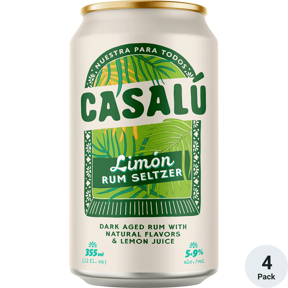 Casalu Limon Rum Seltzer | Total Wine & More