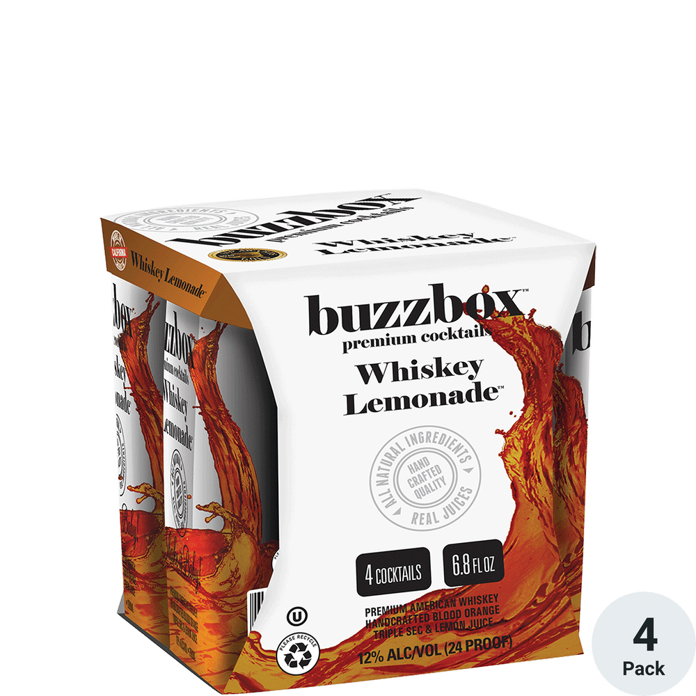 BuzzBox Whiskey Lemonade | Total Wine & More