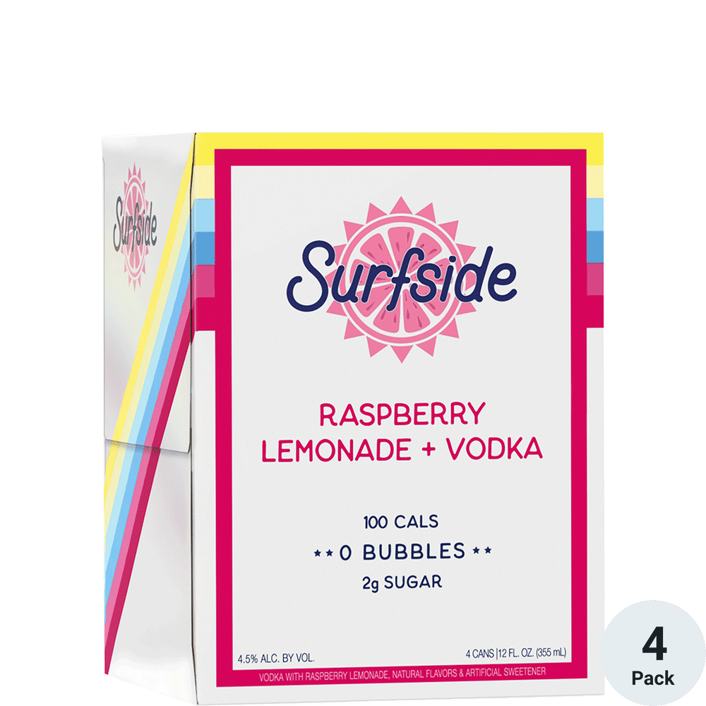 Surfside Vodka Raspberry Lemonade | Total Wine & More