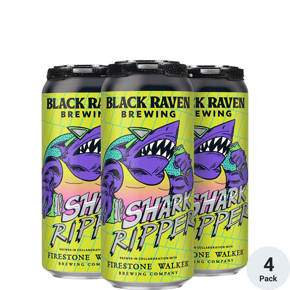 Black Raven Shark Ripper Collaboration IPA | Total Wine & More