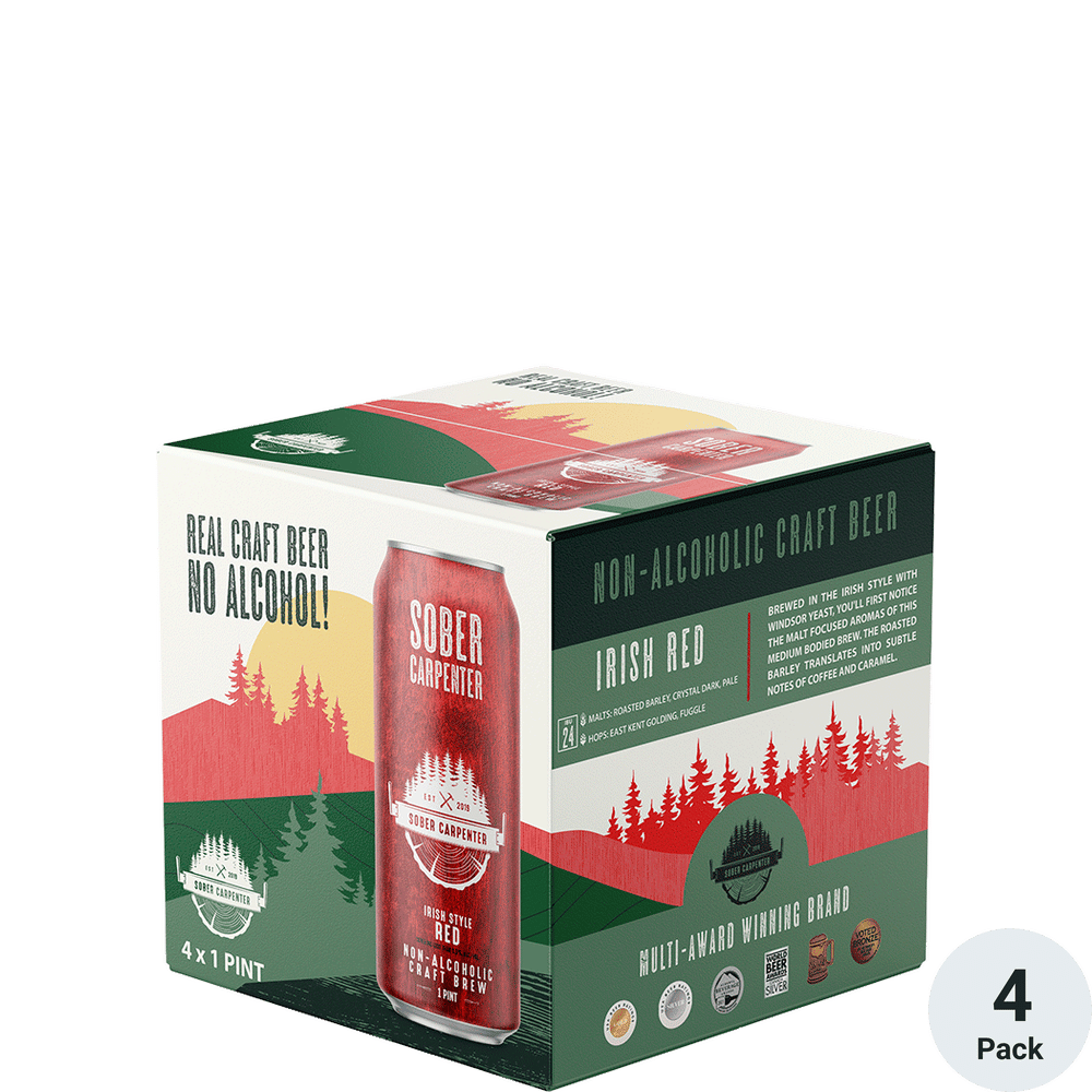 Sober Carpenter Non-Alcoholic Irish Red Ale | Total Wine & More