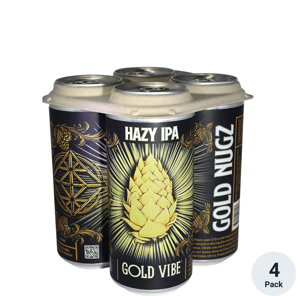 Gold Vibe Gold Nugs Hazy IPA | Total Wine & More