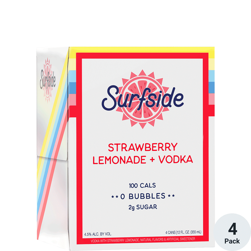 Surfside Vodka Strawberry Lemonade | Total Wine & More