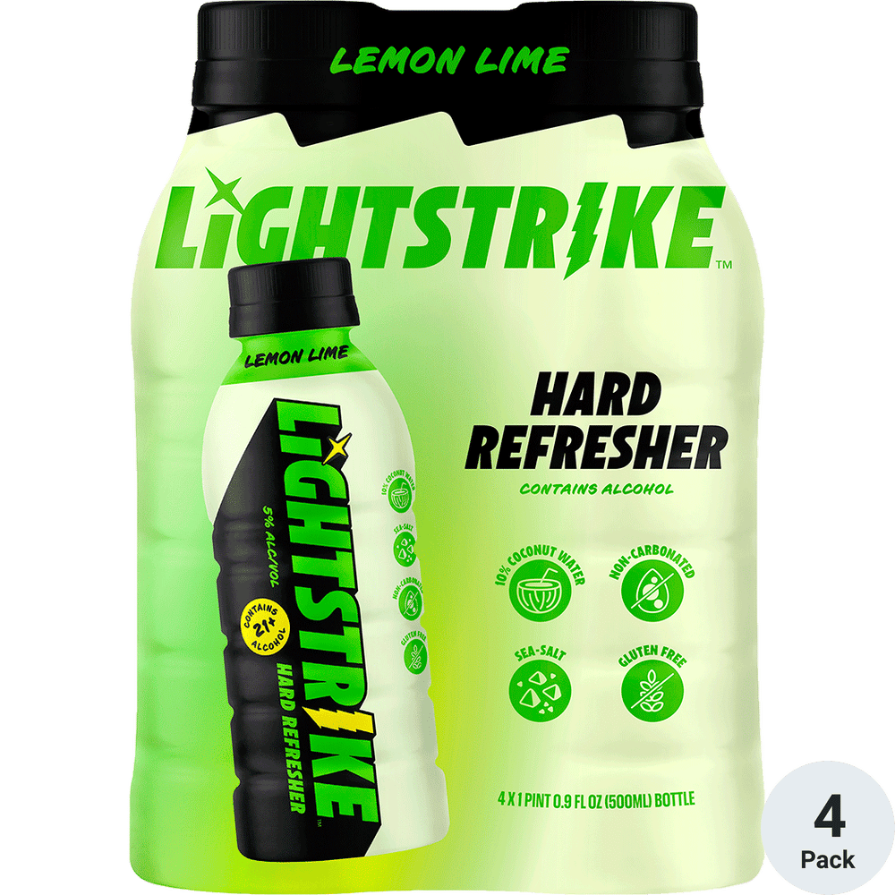 LightStrike Hard Refresher Lemon Lime | Total Wine & More