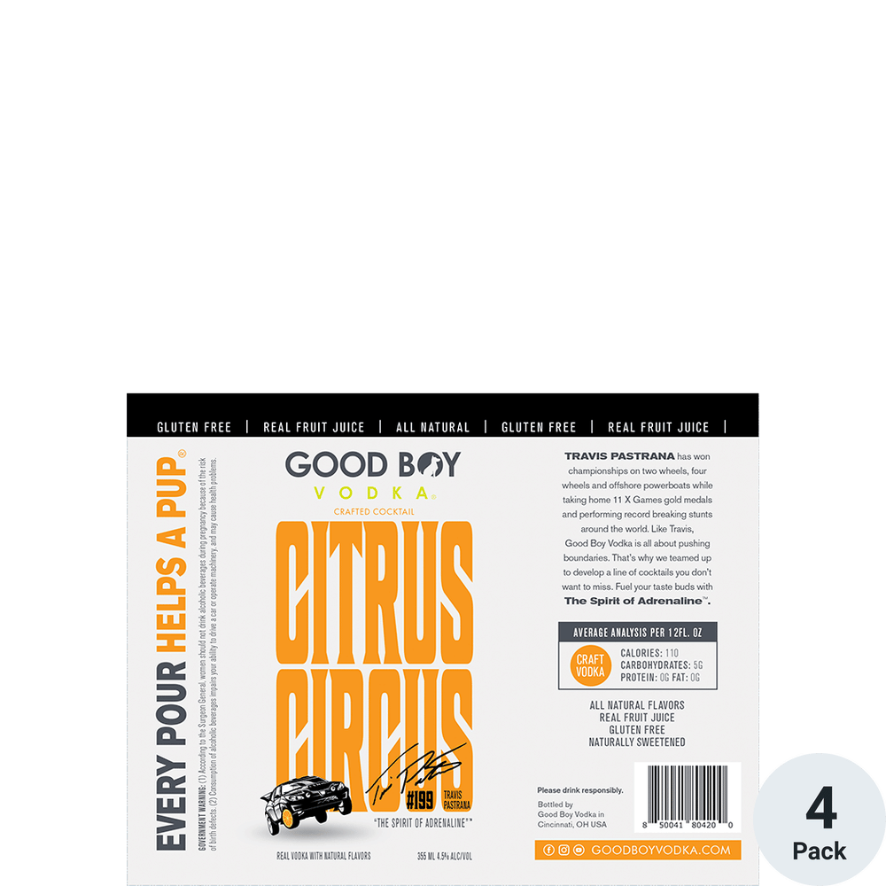 Good Boy Citrus Circus Cocktail | Total Wine & More