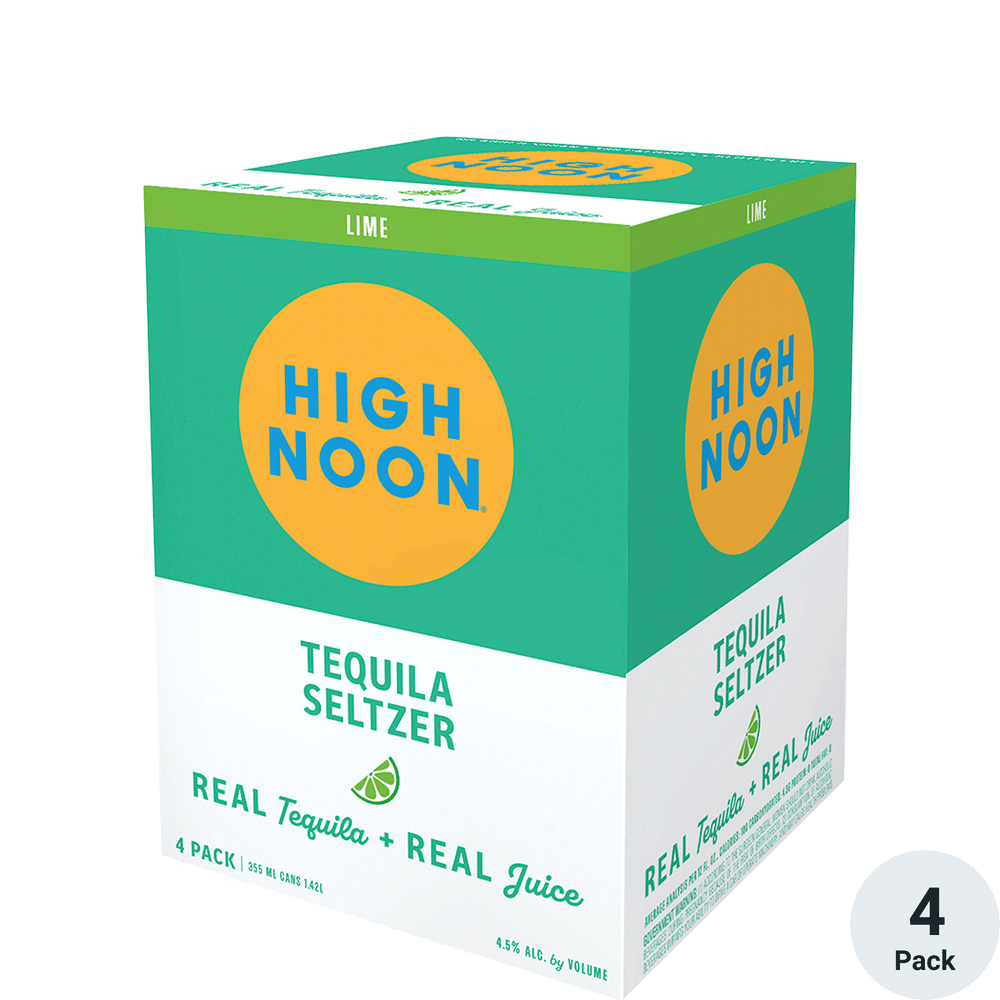 High Noon Hard Seltzer Tequila Lime | Total Wine & More