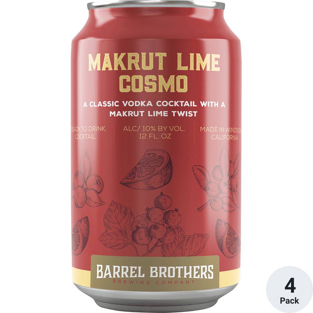 Barrel Brothers Makrut Lime Cosmo | Total Wine & More