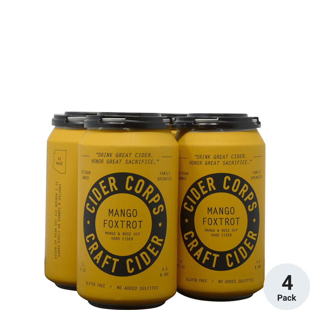 Cider Corps Mango Foxtrot | Total Wine & More