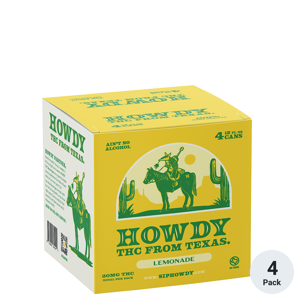 Howdy THC 5mg Lemonade | Total Wine & More