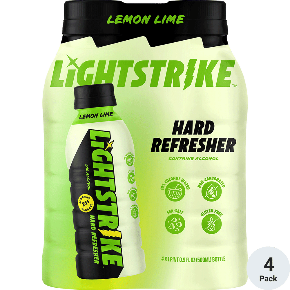 Lightstrike Hard Refresher Lemon Lime | Total Wine & More