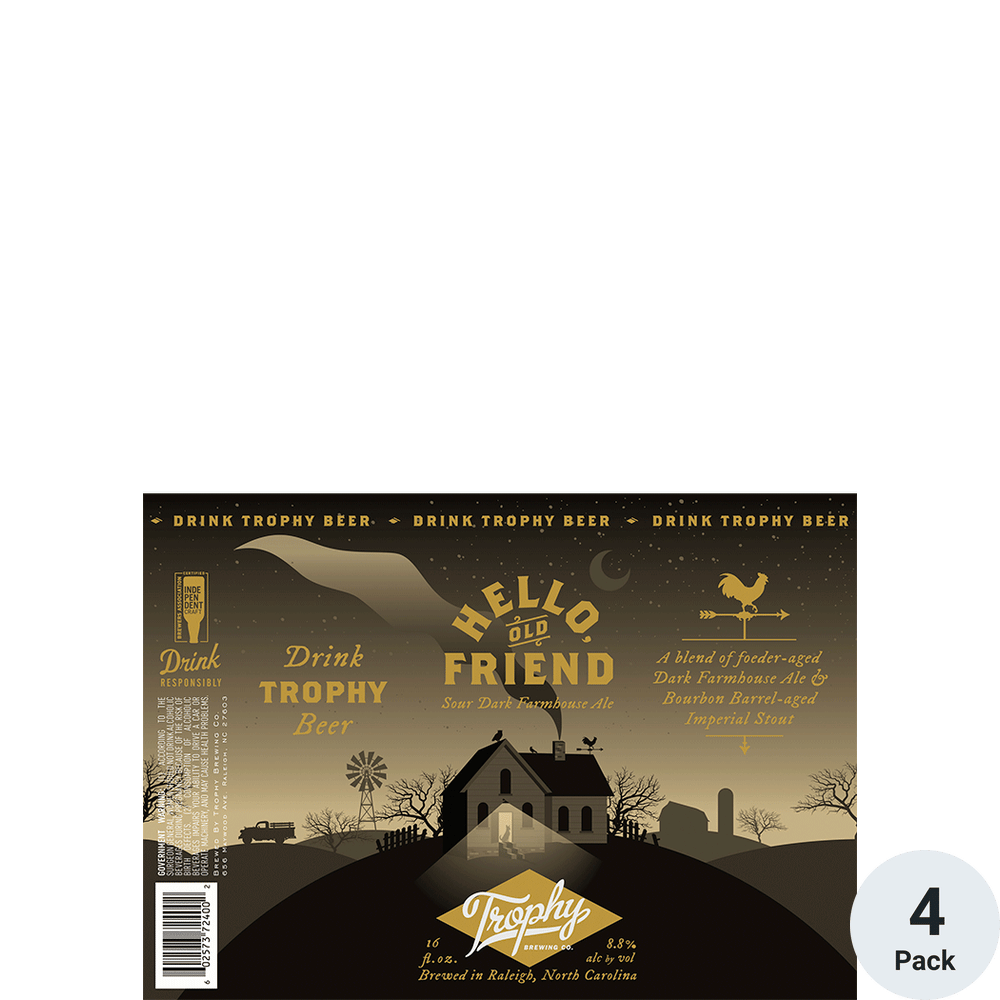 Trophy Hello Old Friend | Total Wine & More