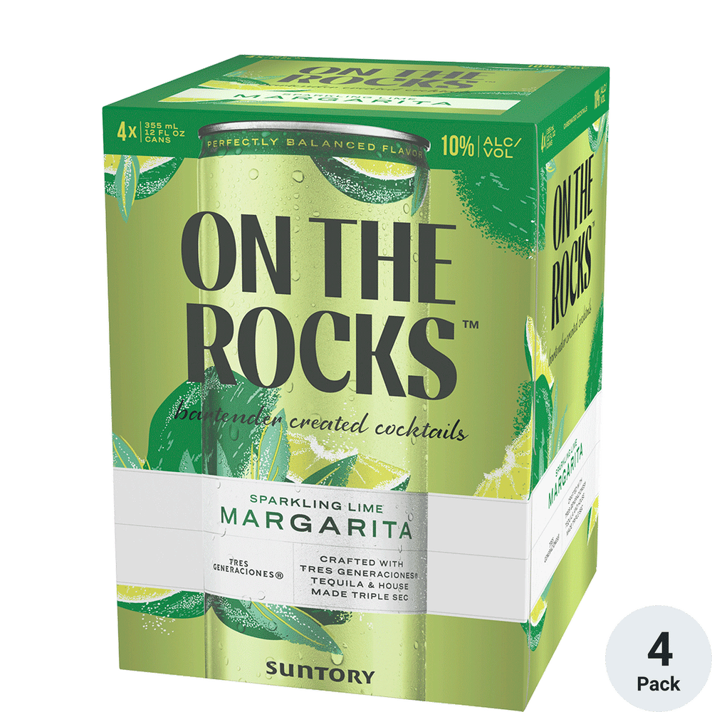On The Rocks Sparkling Lime Margarita Cocktail | Total Wine & More