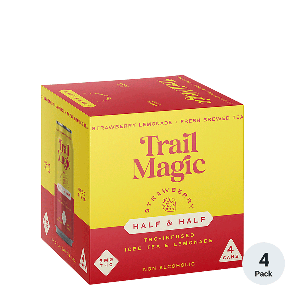 Trail Magic THC 5mg Strawberry Iced Tea and Lemonade | Total Wine & More