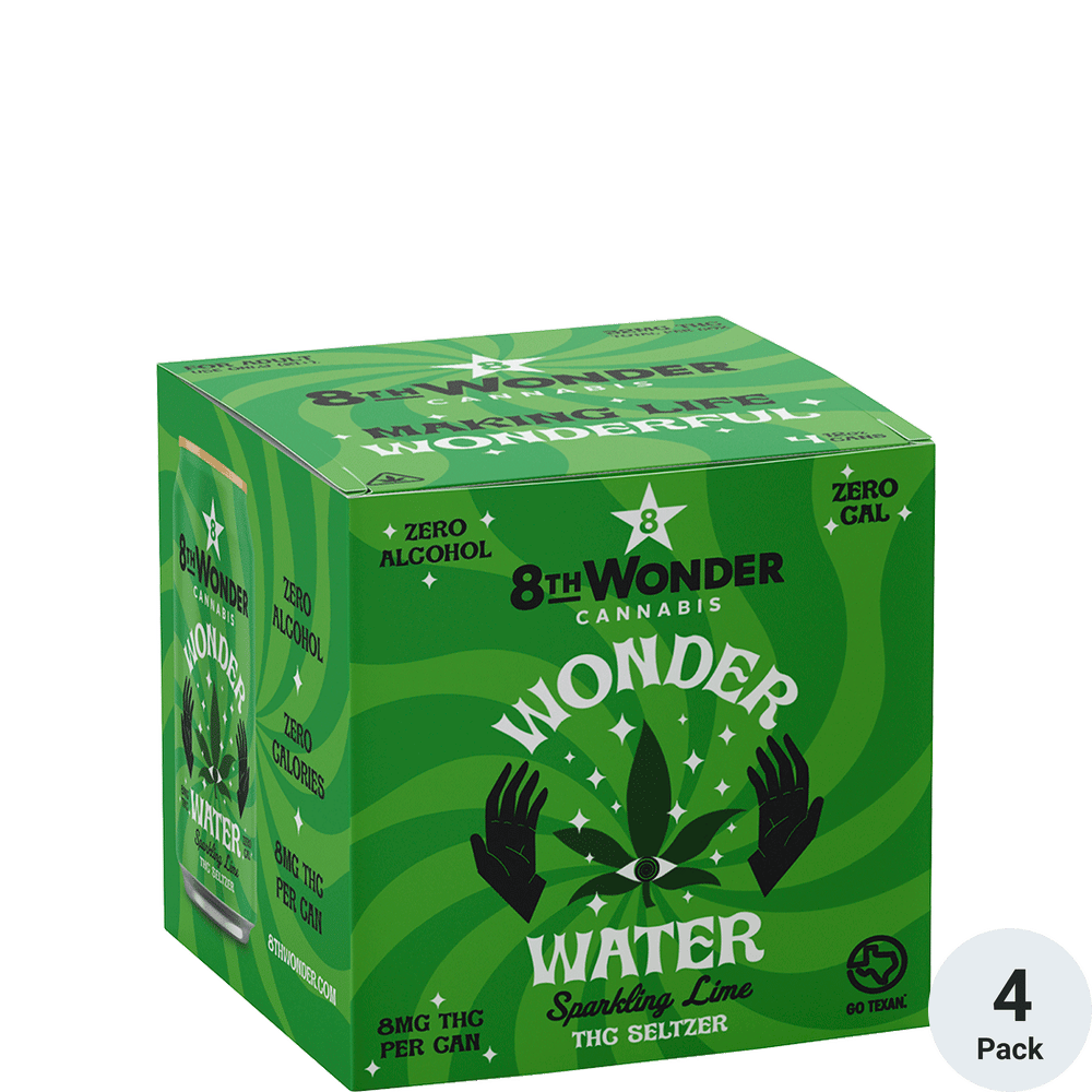 8th Wonder THC 8mg Wonder Water | Total Wine & More