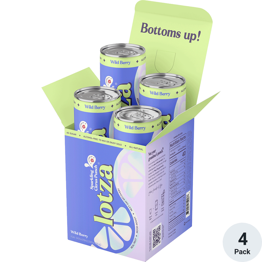 Lotza Non-Alcoholic Wild Berry | Total Wine & More