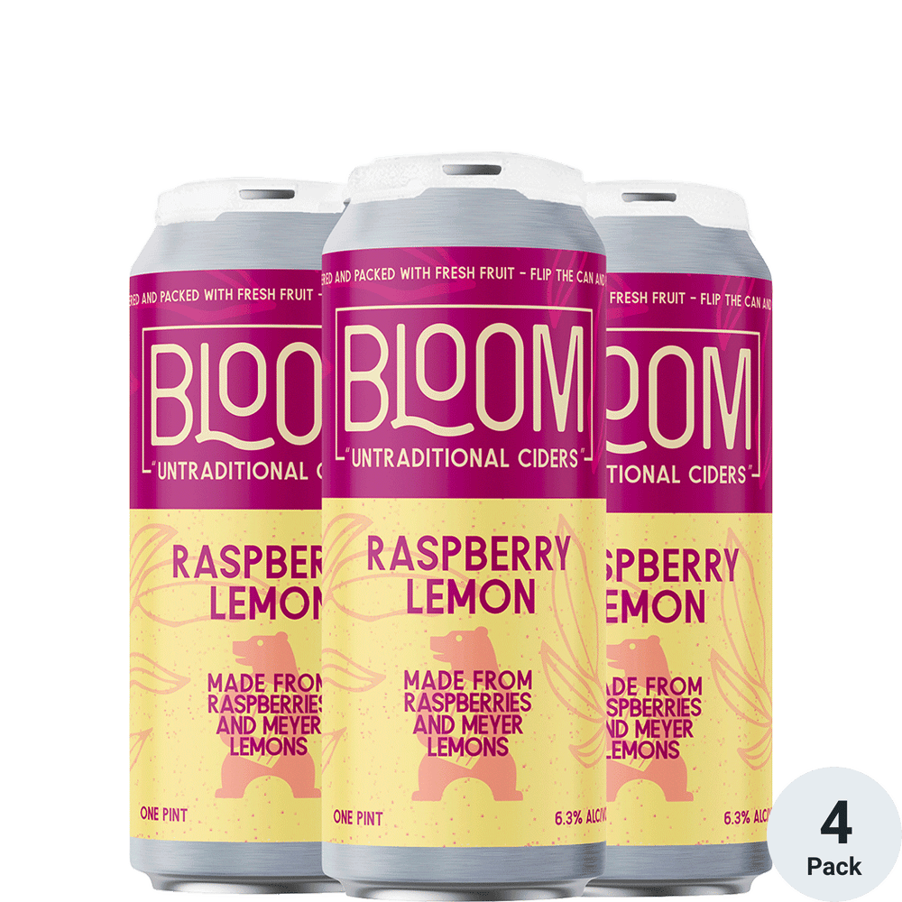 Calicraft Bloom Raspberry Lemon Cider | Total Wine & More
