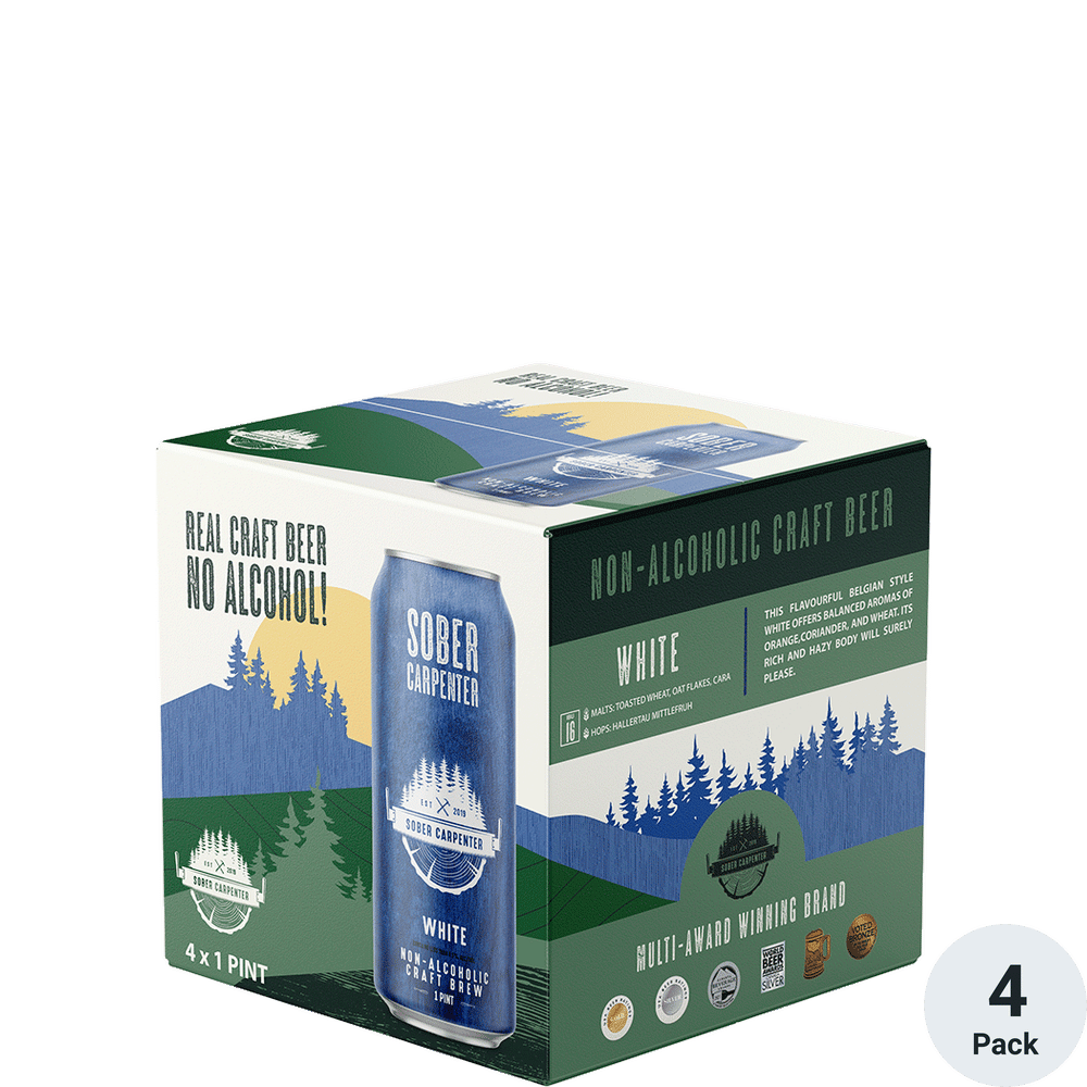 Sober Carpenter Non-Alcoholic White Ale | Total Wine & More