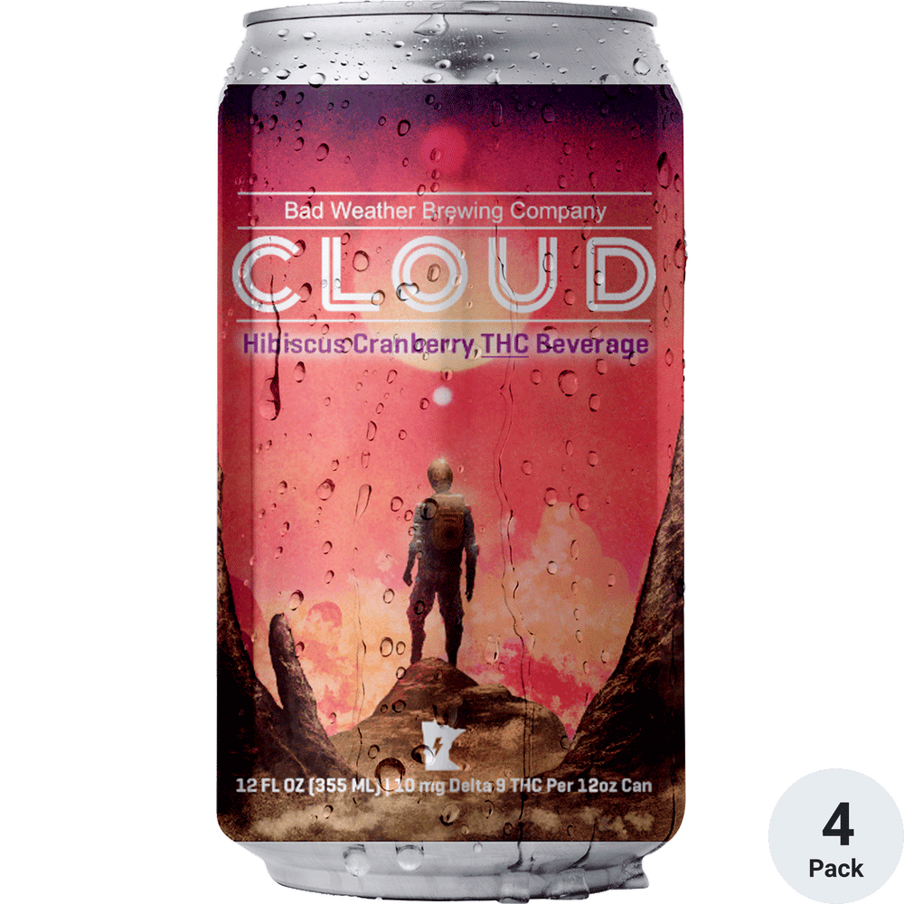 Bad Weather Brewing THC 10mg Cloud | Total Wine & More