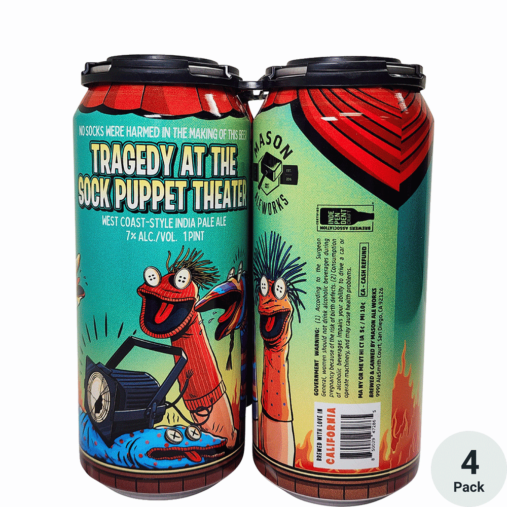 Mason Aleworks Tragedy at the Sock Puppet Theater | Total Wine & More