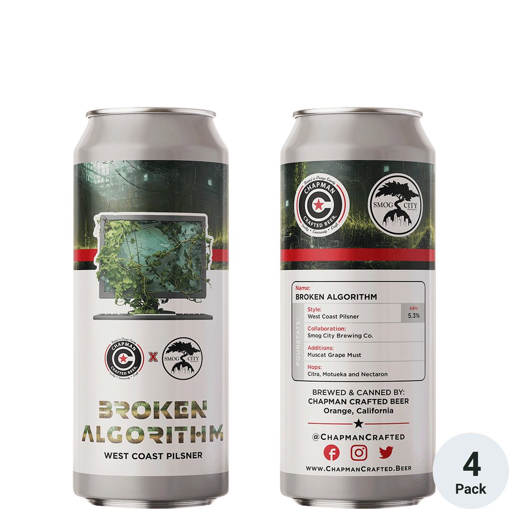 Chapman Broken Algorithm | Total Wine & More