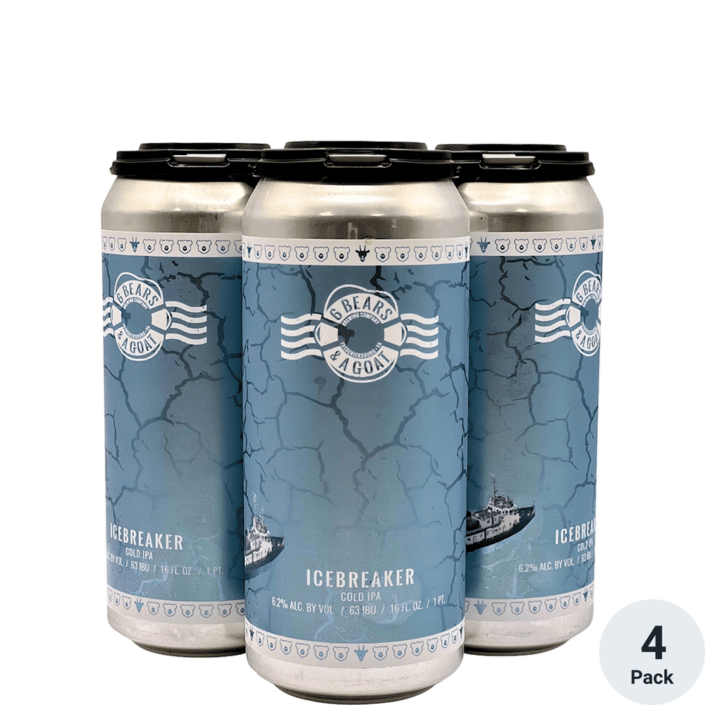 6 Bears & Goat Ice Breaker Cold IPA | Total Wine & More