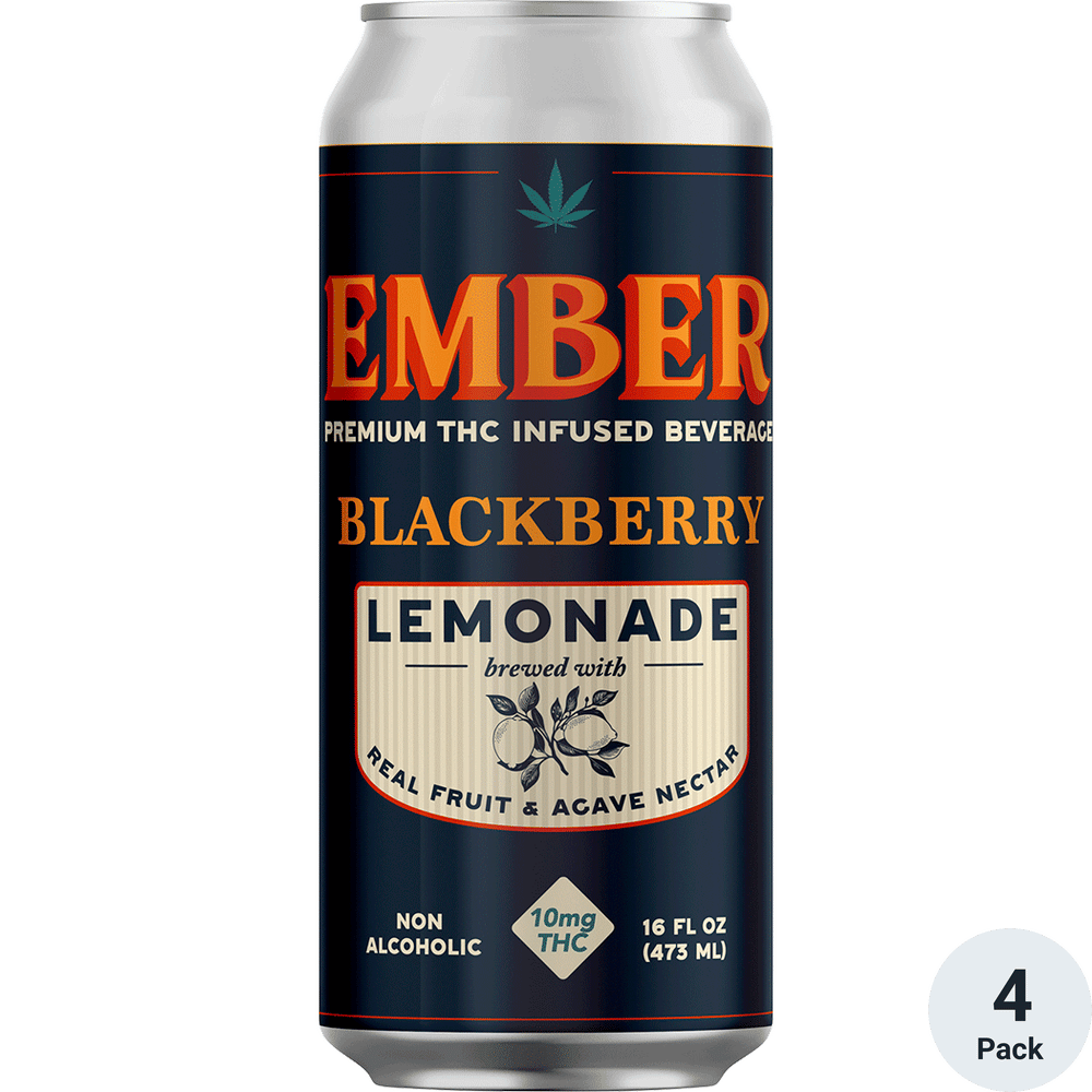 Ember THC 10mg Blackberry Lemonade | Total Wine & More