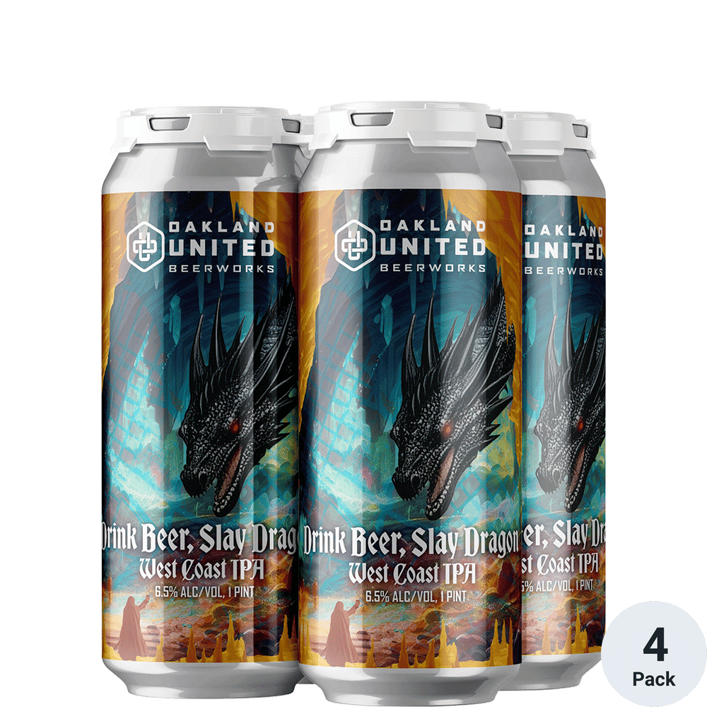Oakland United Drink Beer Slay Dragon | Total Wine & More