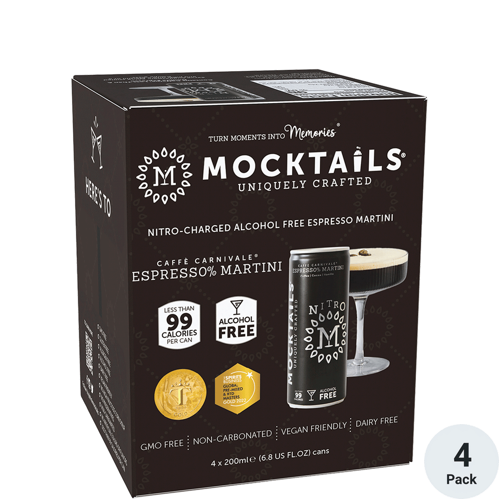 Mocktails Non-Alcoholic Nitro Espresso Martini | Total Wine & More