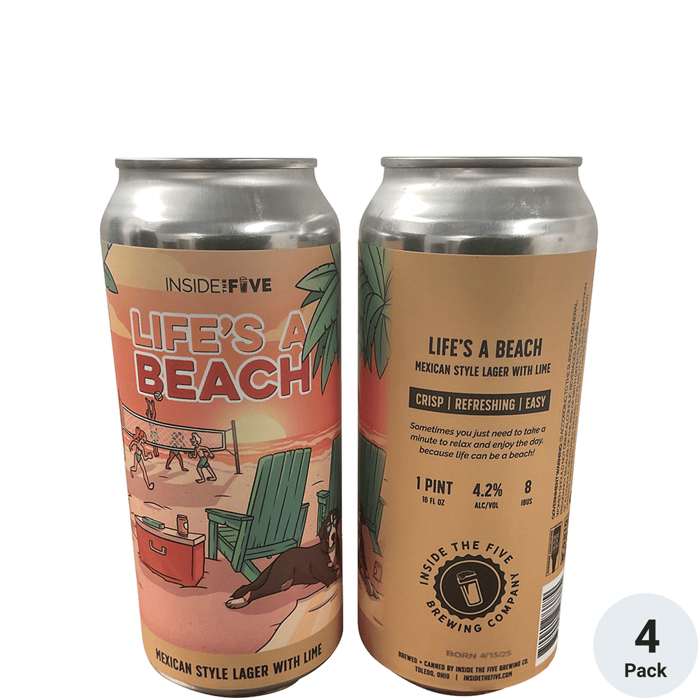 Inside The Five Life's a Beach | Total Wine & More