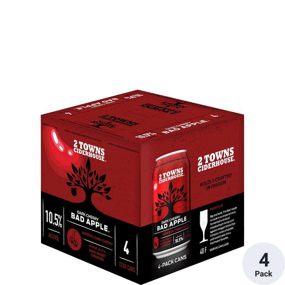 2 Towns Dark Cherry Bad Apple | Total Wine & More