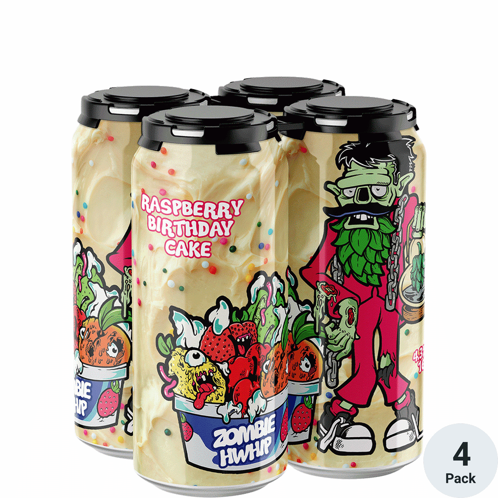 Beer Zombies Zombie hWhip Raspberry Birthday Cake | Total Wine & More