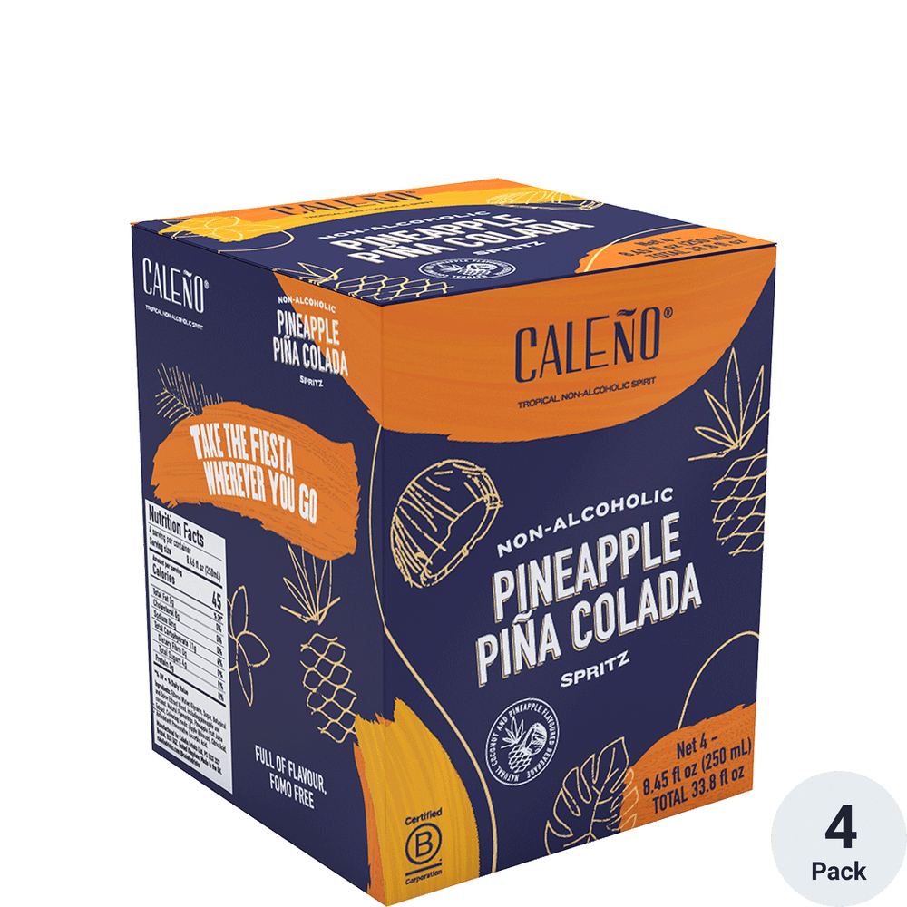 Caleno Non-Alcoholic Pina Colada Spritz | Total Wine & More
