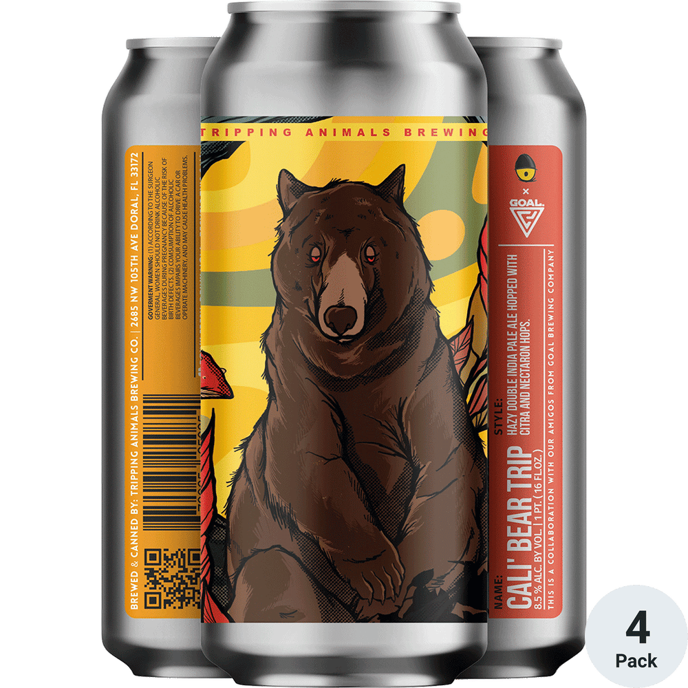 Tripping Animals Cali Bear Trip | Total Wine & More