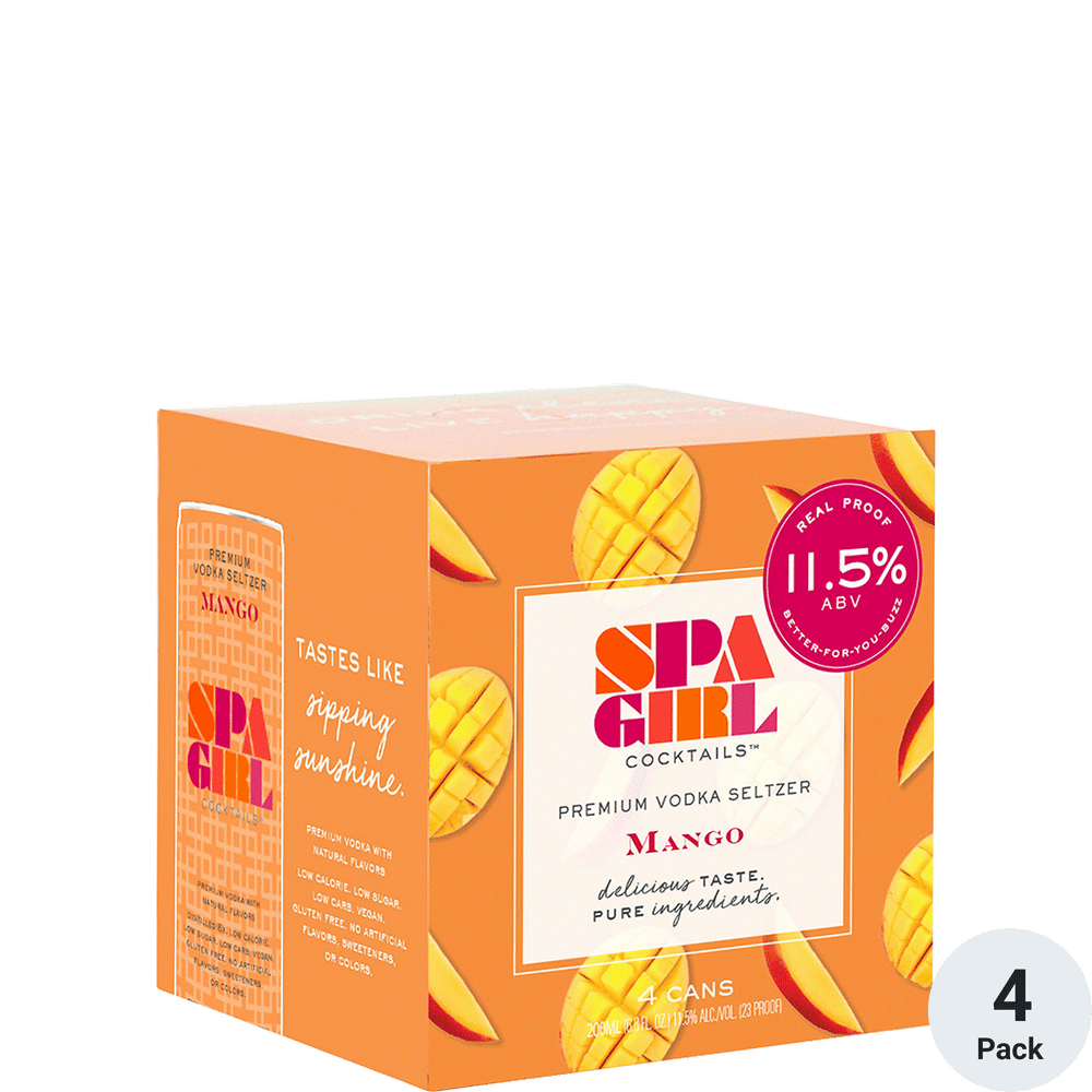 Spa Girl Vodka Cocktail Mango Total Wine And More