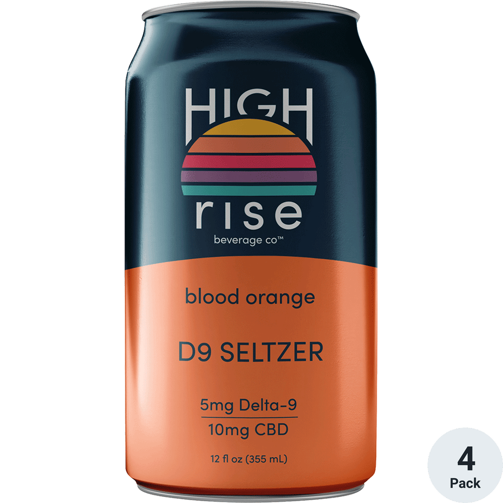 High Rise THC 5mg Blood Orange | Total Wine & More