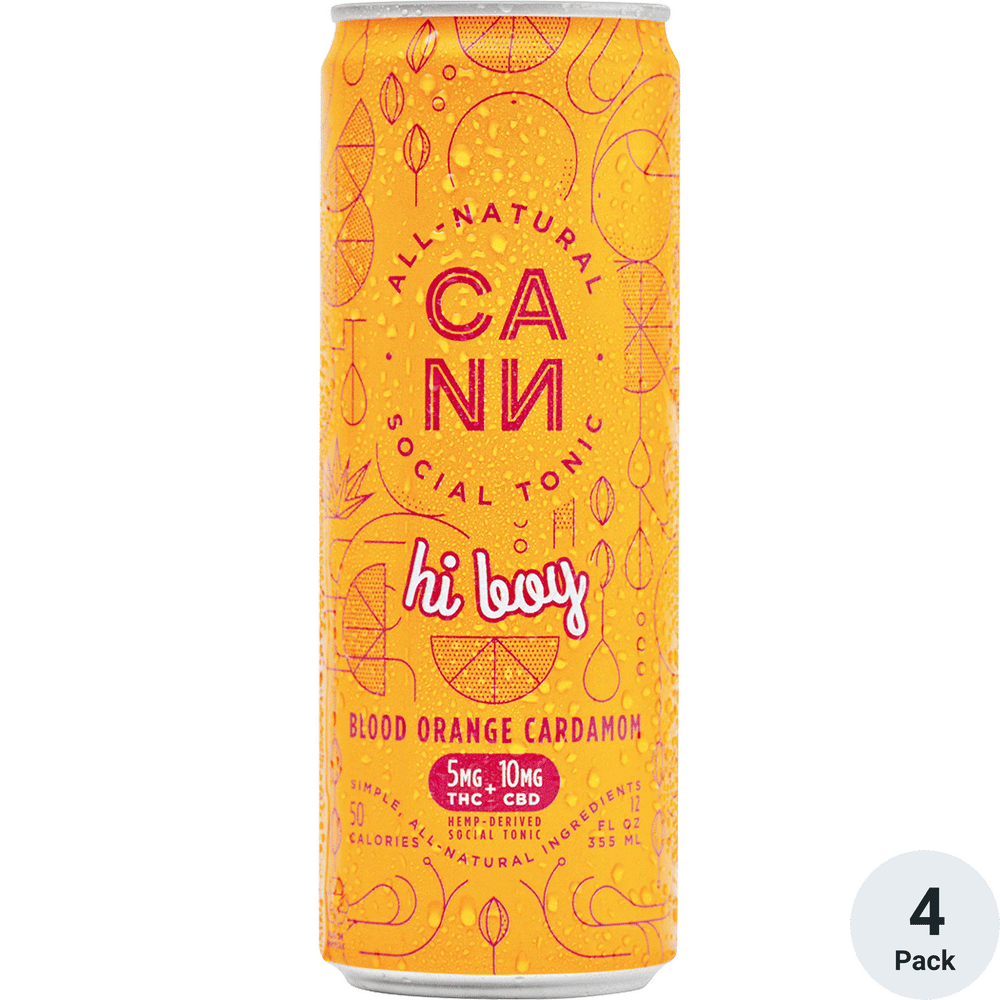 CANN Hi Boy THC 5mg Blood Orange Cardamom | Total Wine & More