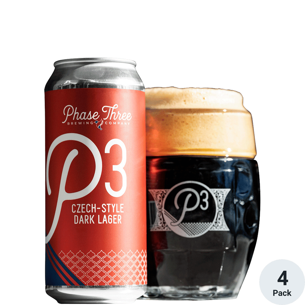 Phase Three P3 Dark Czech Lager | Total Wine & More