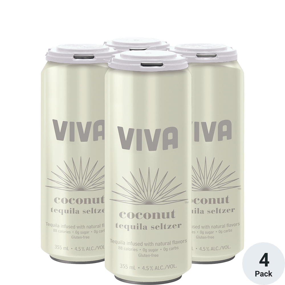 Viva Coconut Tequila Seltzer | Total Wine & More