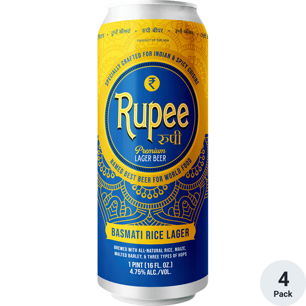 Rupee Beer Basmati Rice Lager | Total Wine & More