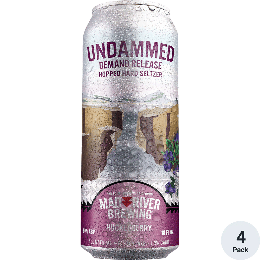 Undammed Huckleberry Seltzer | Total Wine & More