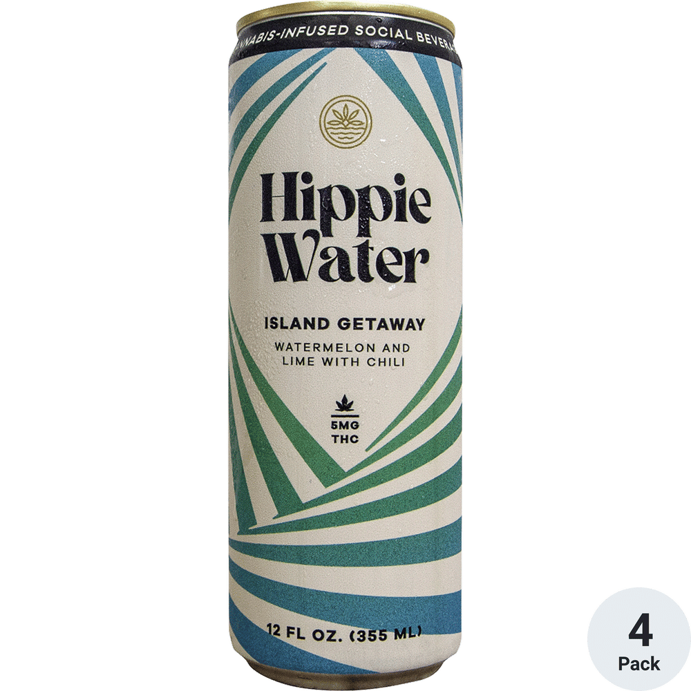Hippie Water THC 5MG Island Getaway | Total Wine & More