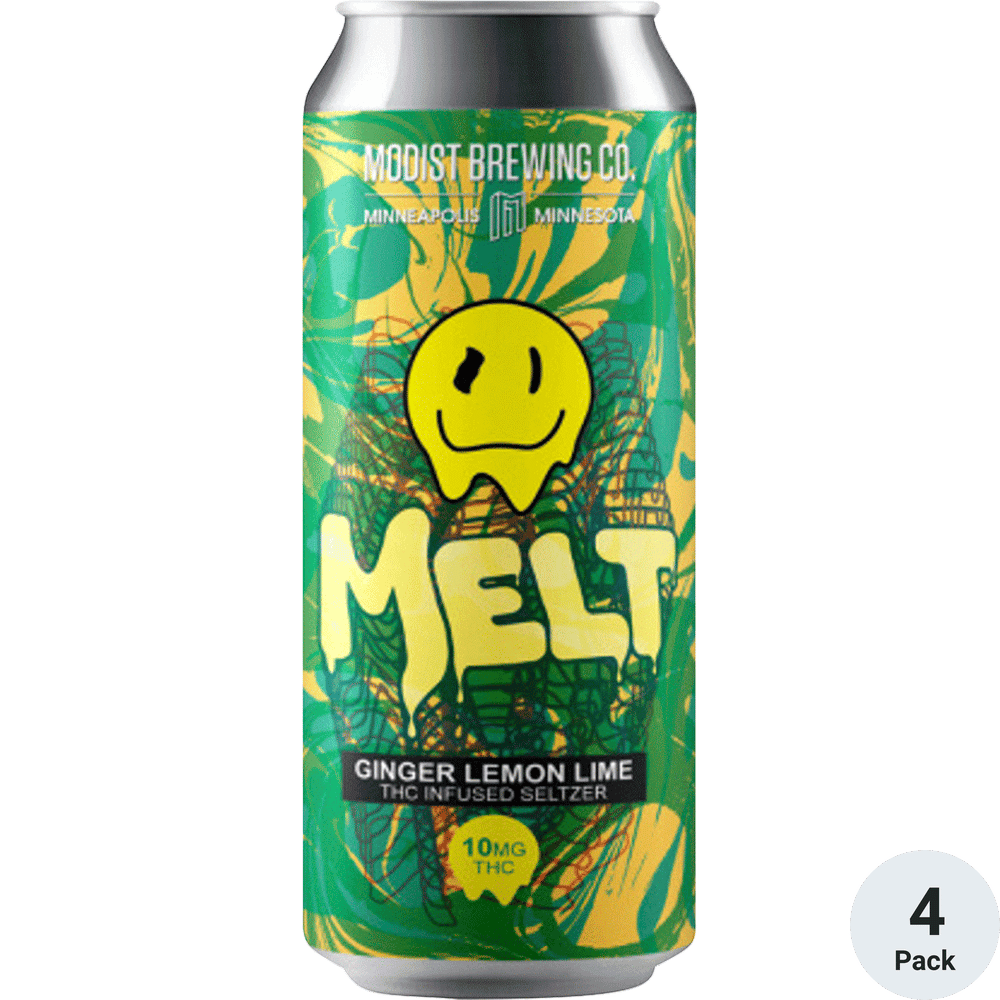 Modist Melt THC 10mg Ginger Lemon Lime | Total Wine & More