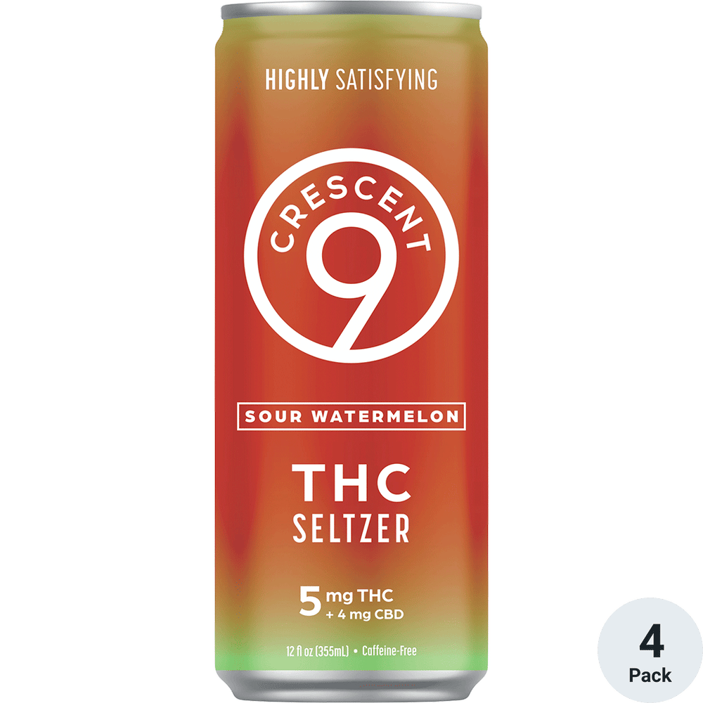Crescent 9 THC 5mg Sour Watermelon | Total Wine & More