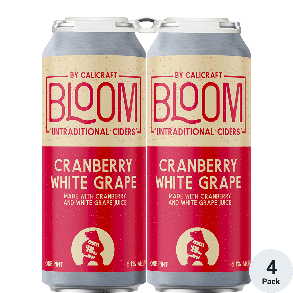 Calicraft Bloom Cranberry White Grape | Total Wine & More
