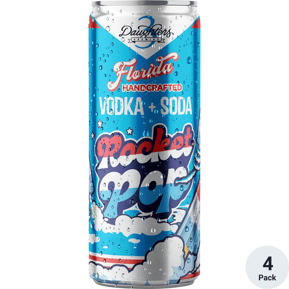 3 Daughters Vodka Soda Rocket Pop | Total Wine & More