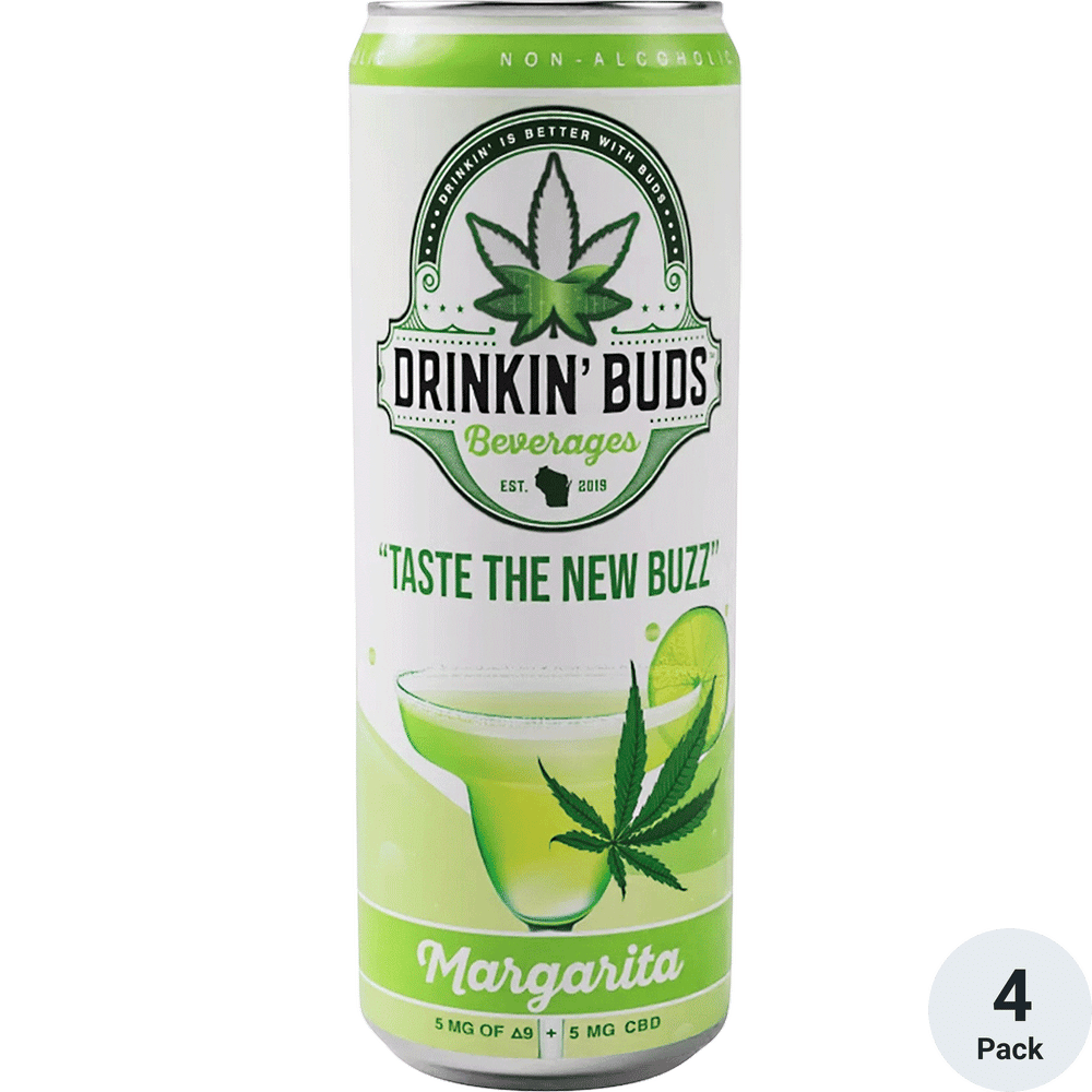 Drinkin Buds THC 5mg Margarita | Total Wine & More