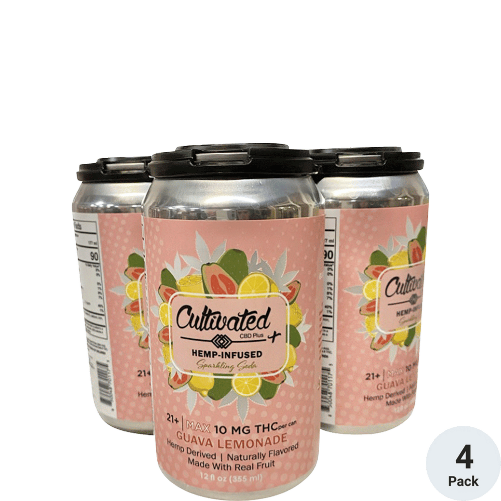 Cultivated THC 10mg Guava Lemonade | Total Wine & More
