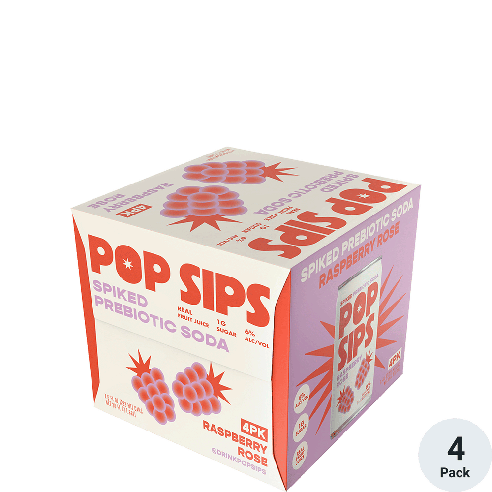 Pop Sips Raspberry Rose | Total Wine & More