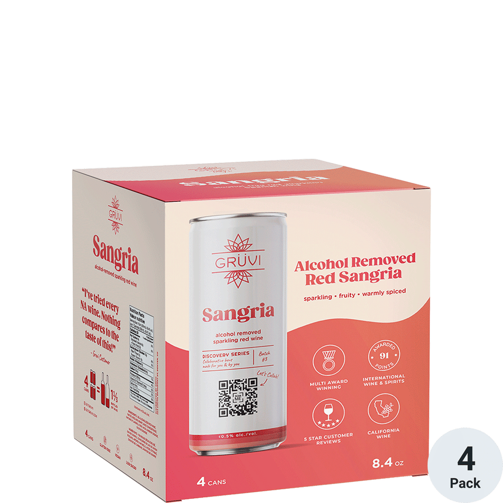 Gruvi Non-Alcoholic Sangria | Total Wine & More